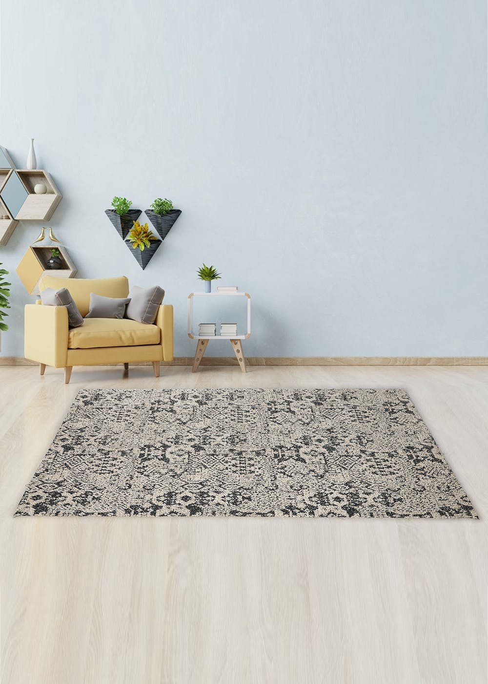 Get Abstract Tribal Pattern Rug at ₹ 1799 | LBB Shop