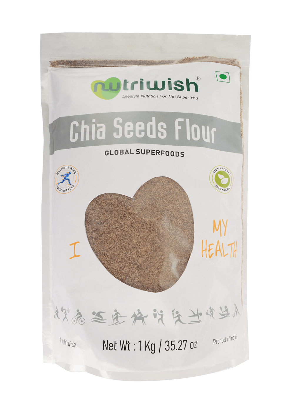 Get Chia Seeds Flour - 1Kg at ₹ 850 | LBB Shop