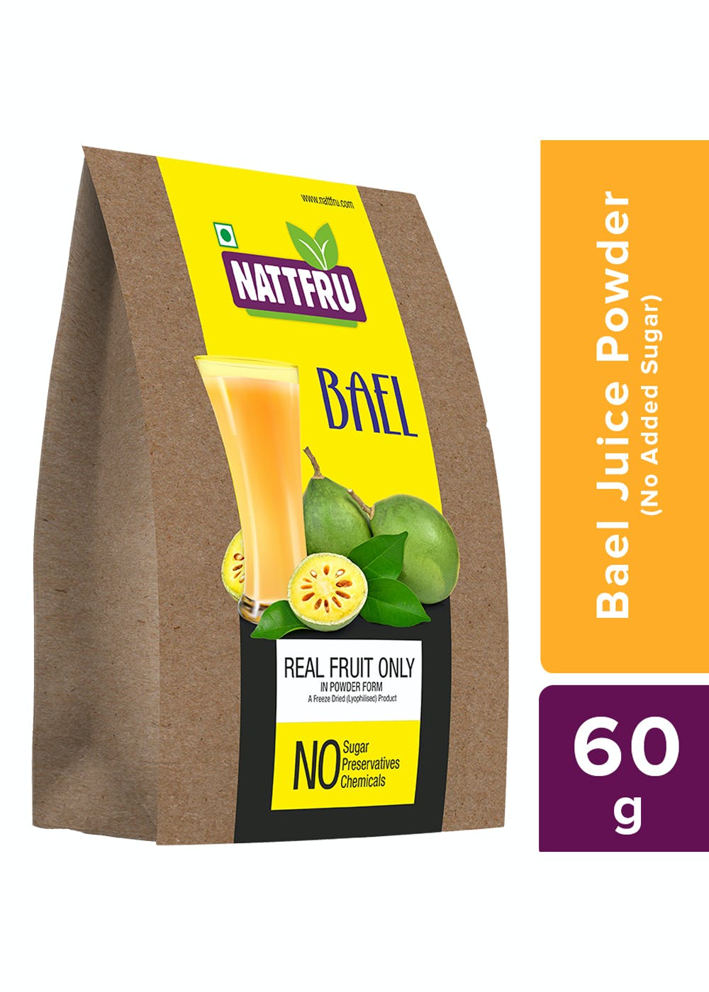 Get Bael Fruit Juice Powder - Real Fruit Only -60gm at ₹ 499 | LBB Shop