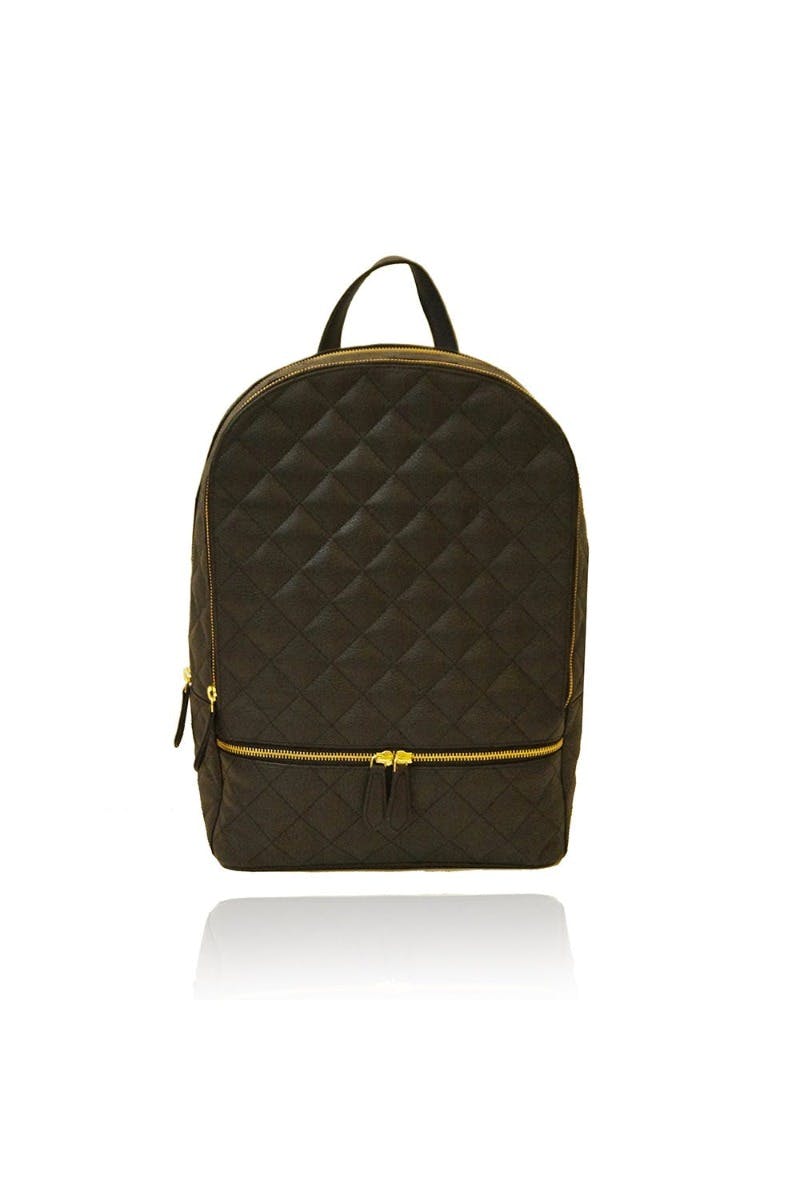 Get Black Diamond Quilted Backpack at ₹ 4675 | LBB Shop