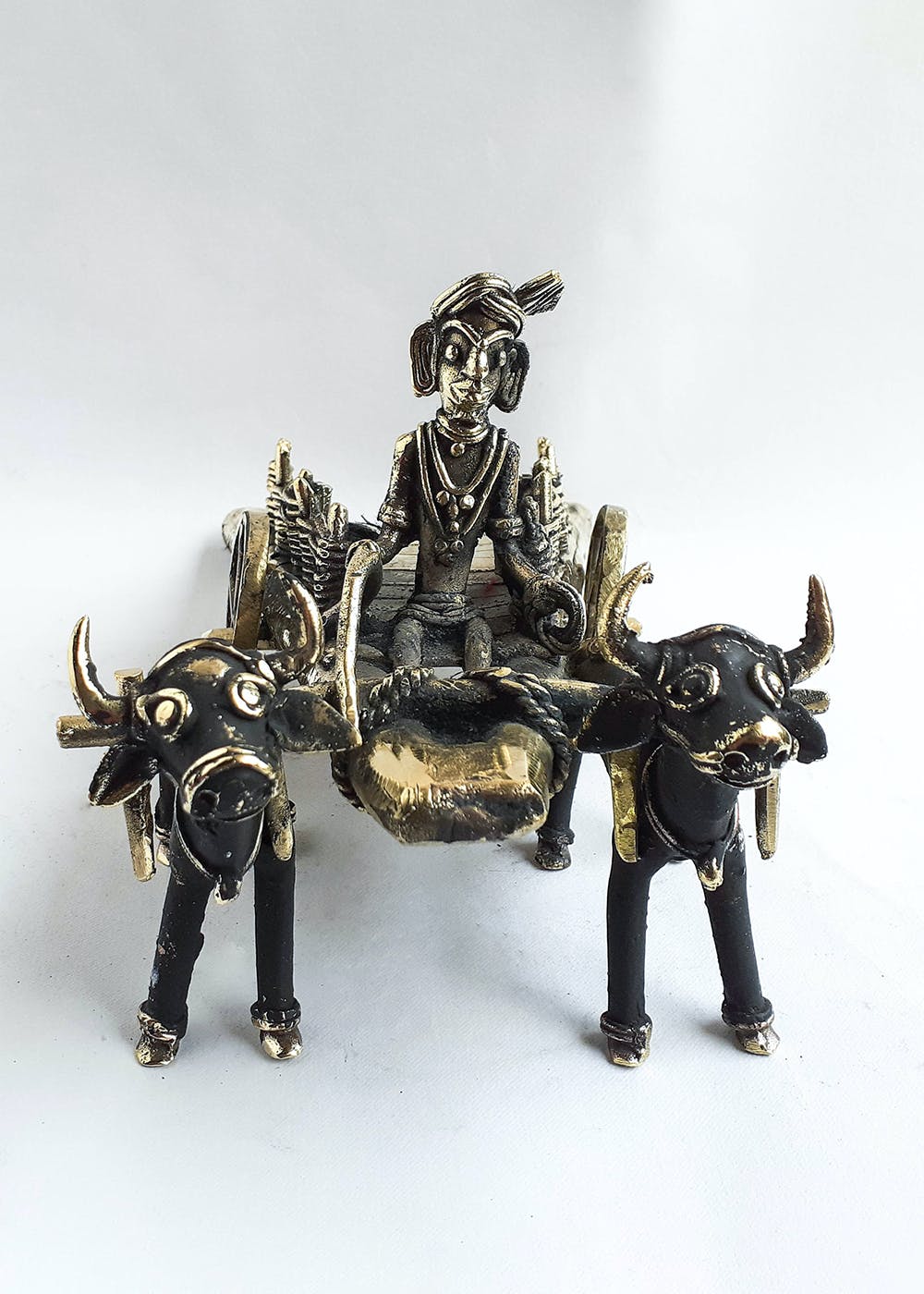 Get Bail Gadi - DIY Dhokra Miniature Bullock Cart at ₹ 2800 | LBB Shop