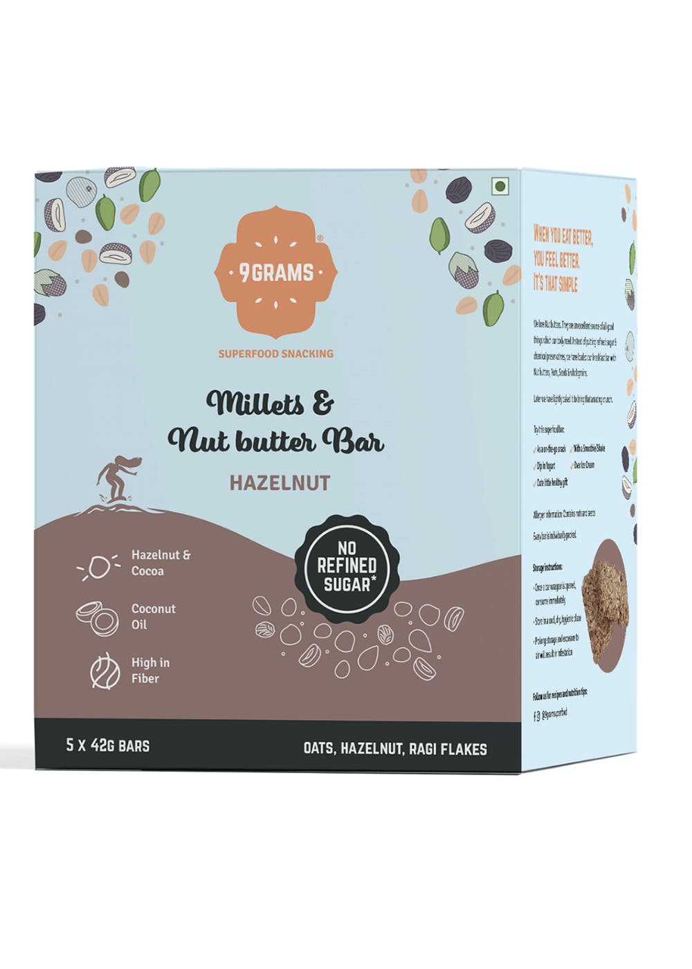 Get Energy Bar-Flavour Hazelnut at ₹ 300 | LBB Shop