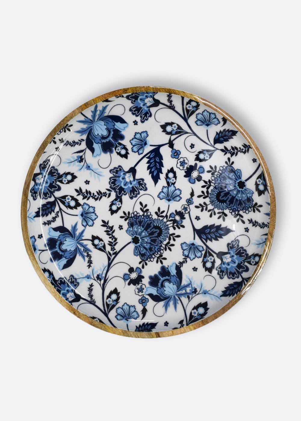 Get Round Floral Serving Platter - 10 Inches at ₹ 1119 | LBB Shop