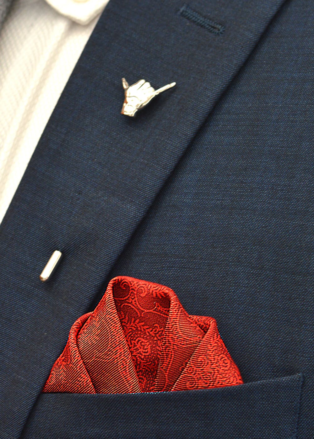 Get Ethnic Printed Two-Tone Pocket Square at ₹ 799 | LBB Shop