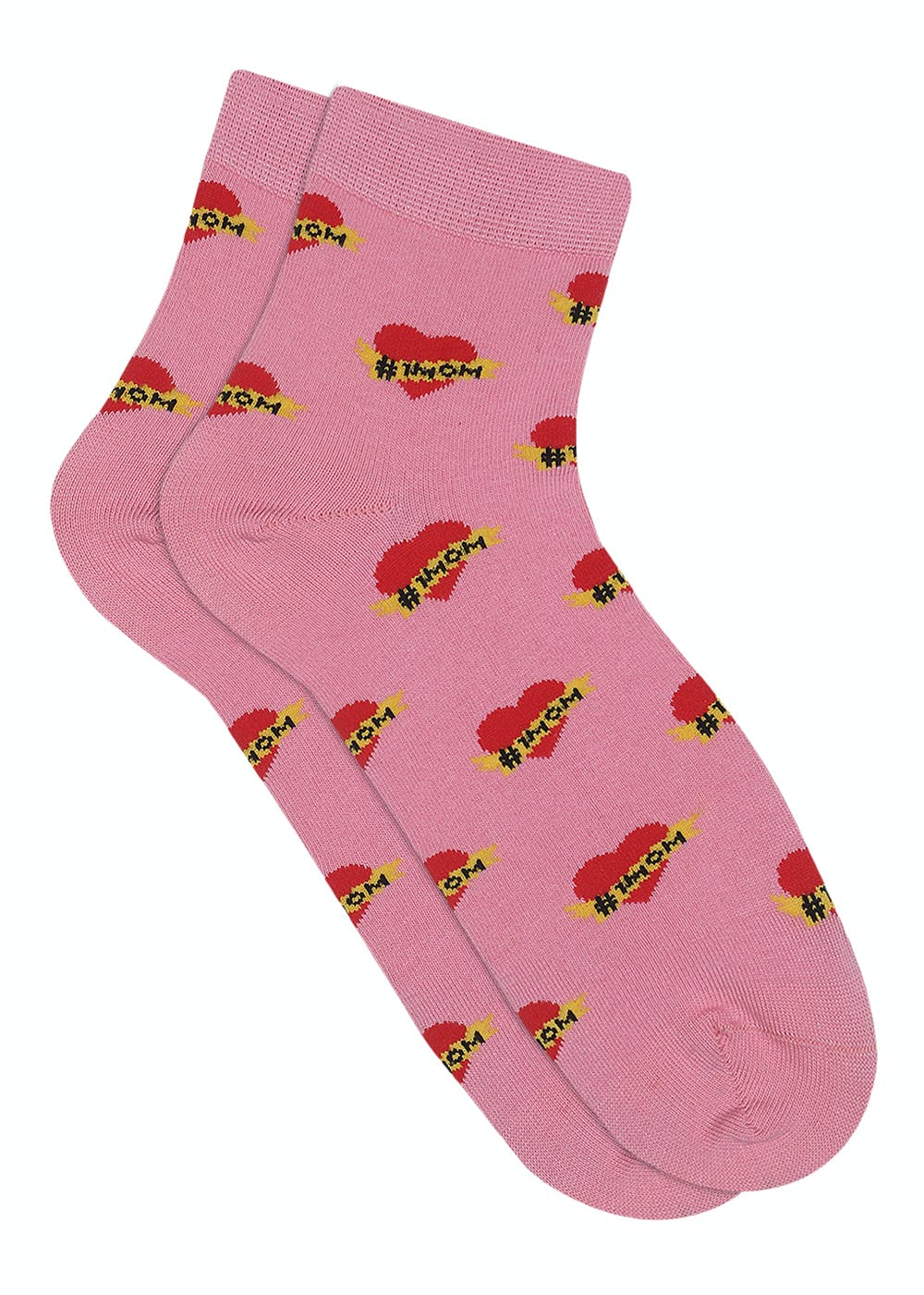Get "Best Mom" Graphic Pink Socks at ₹ 199 | LBB Shop