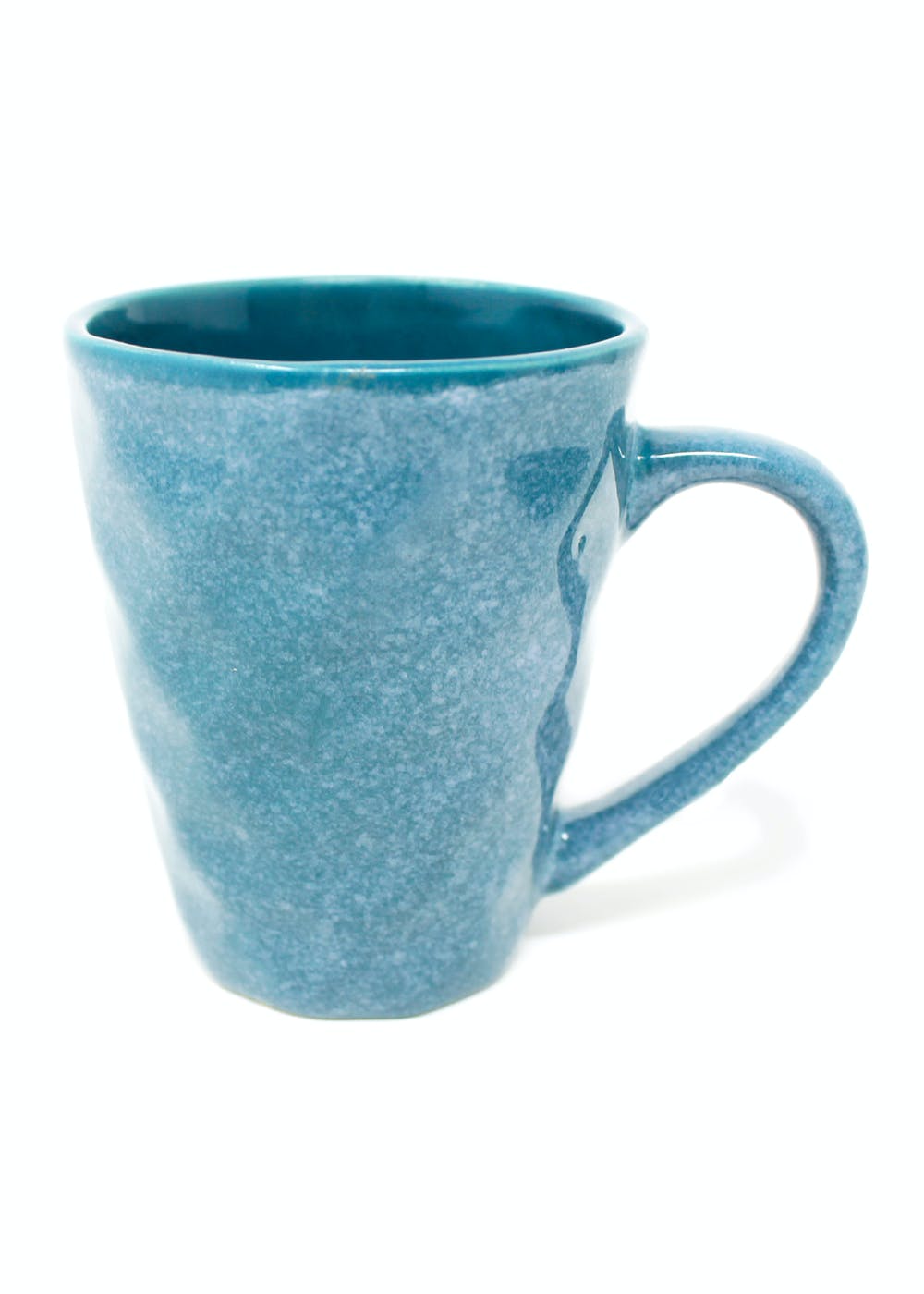 Get Ceramic Studio Pottery Diamond Blue Mug at ₹ 249 | LBB Shop