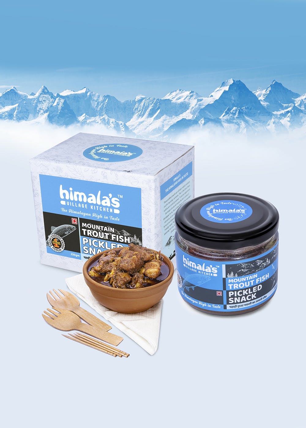 Get Mountain Trout Fish Pickle - 250 Grams at ₹ 940 | LBB Shop