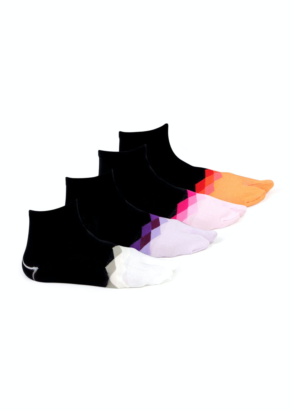 Get Geometric Design Thumb Socks - Pack of 4 at ₹ 520 | LBB Shop
