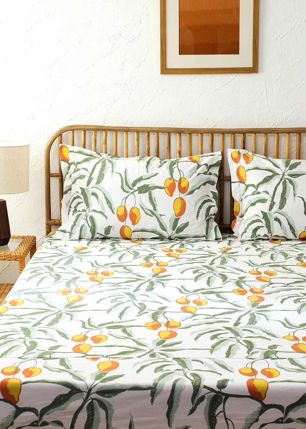 Get Mango Printed Single Bedsheet Set at ₹ 1699 | LBB Shop
