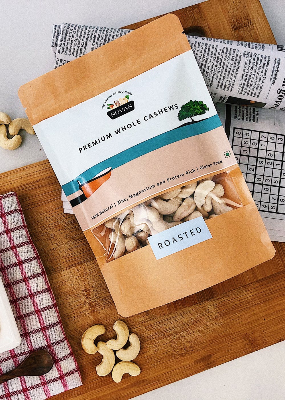 Get Roasted & Salted Premium Whole Cashews- 250gm at ₹ 490 | LBB Shop