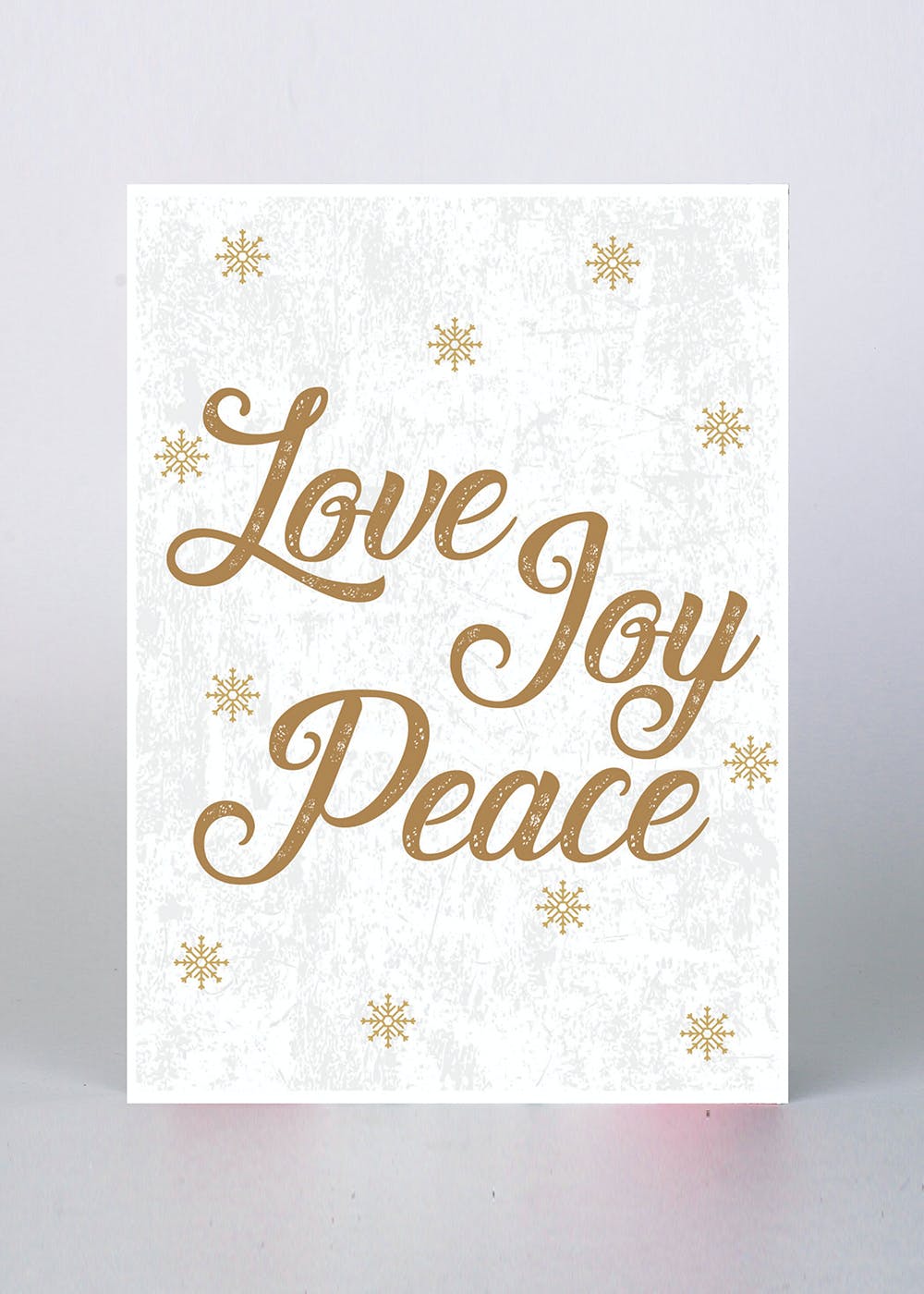 Get Love Joy Peace Greeting Card at ₹ 200 | LBB Shop