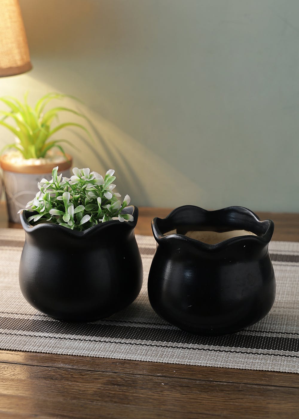 Get Set Of Two Ceramic Pots at ₹ 999 | LBB Shop