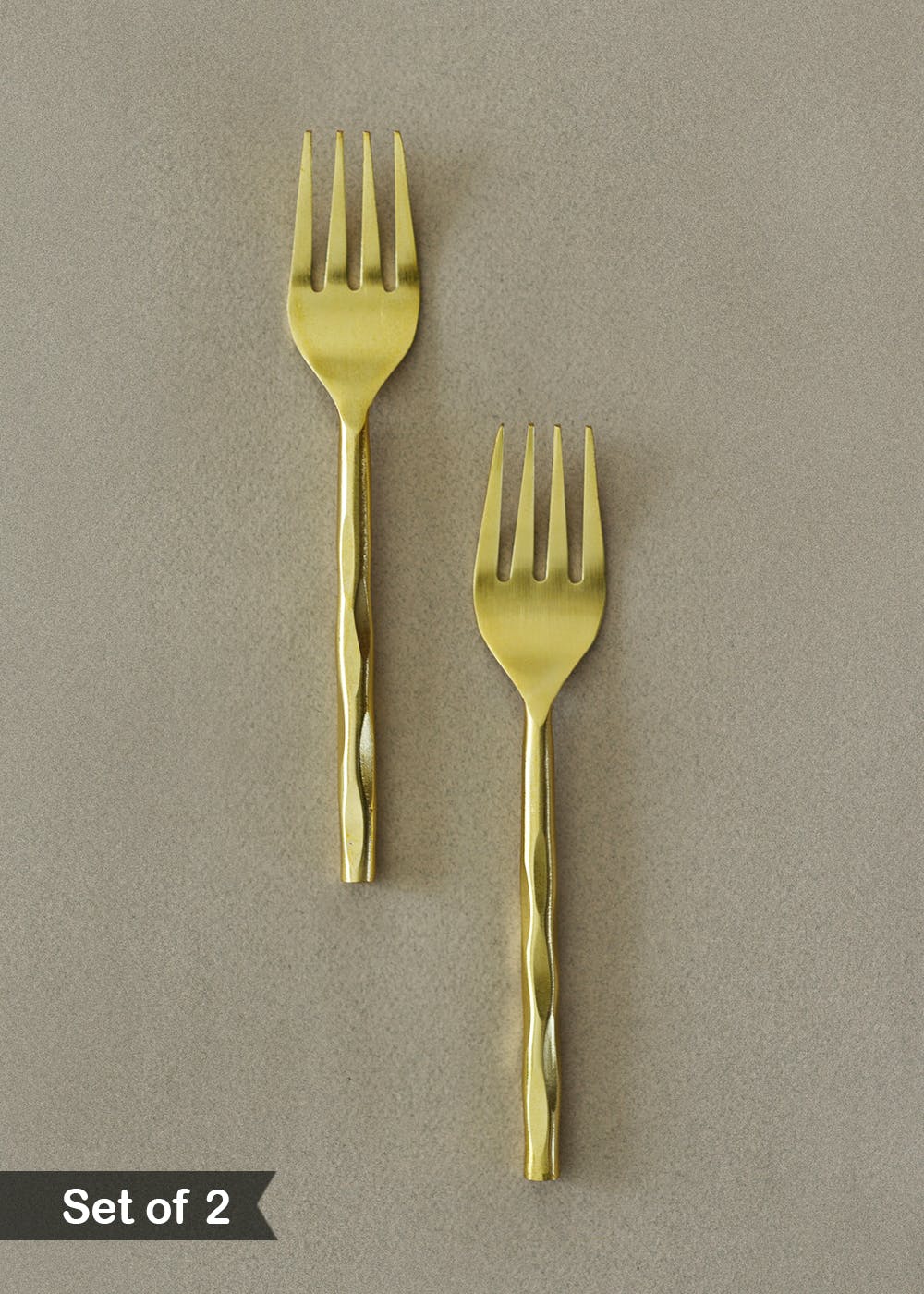 Get Stainless Steel Fruit Forks - Set of 2 at ₹ 865 | LBB Shop