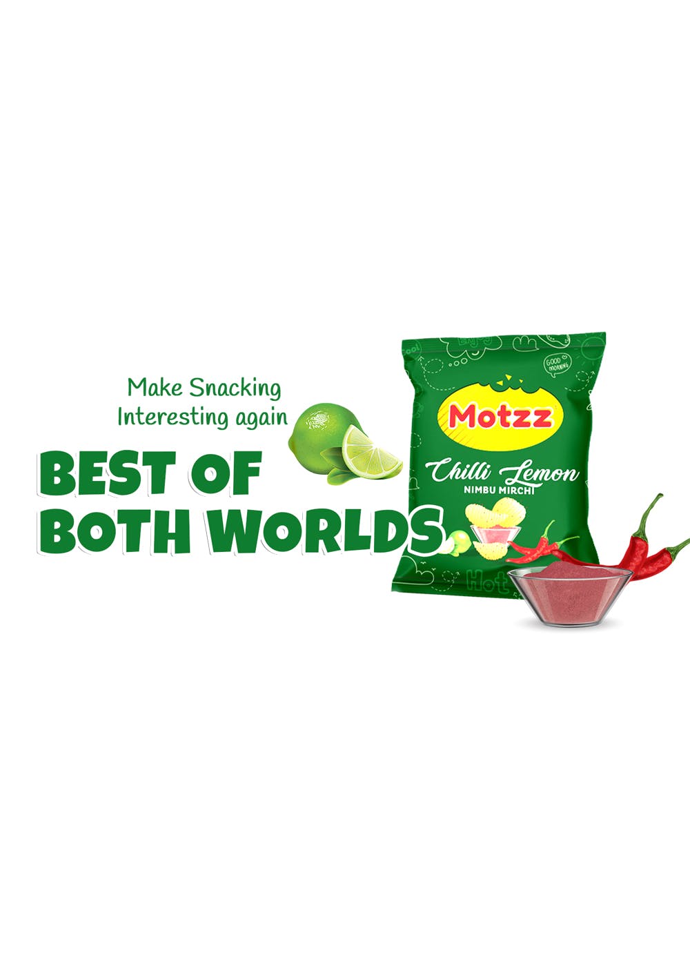 Get Chilli Lemon Chips - 37gms at ₹ 8 | LBB Shop