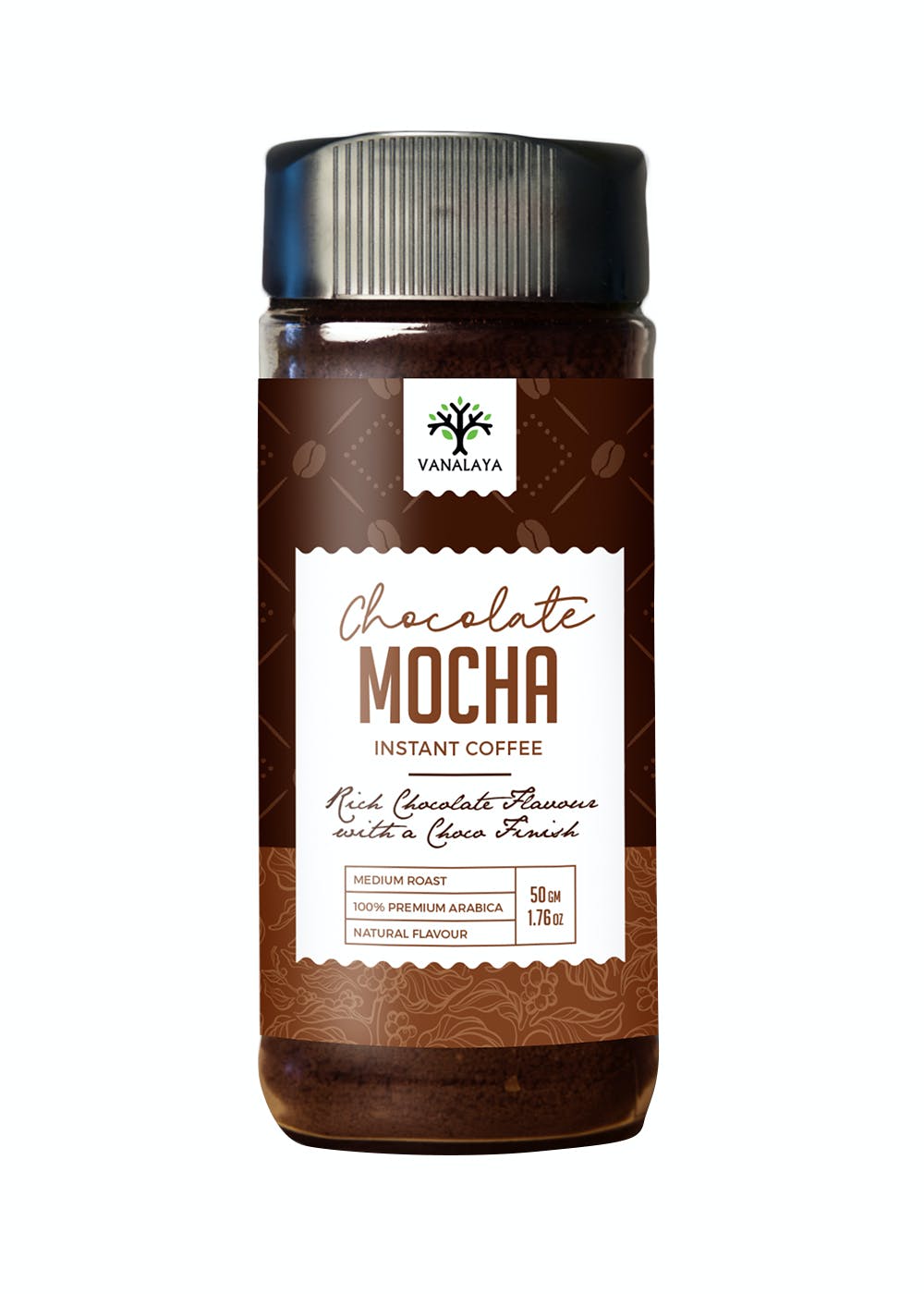 Get Chocolate Mocha Flavored instant Coffee - 50 Grams at ₹ 300 | LBB Shop