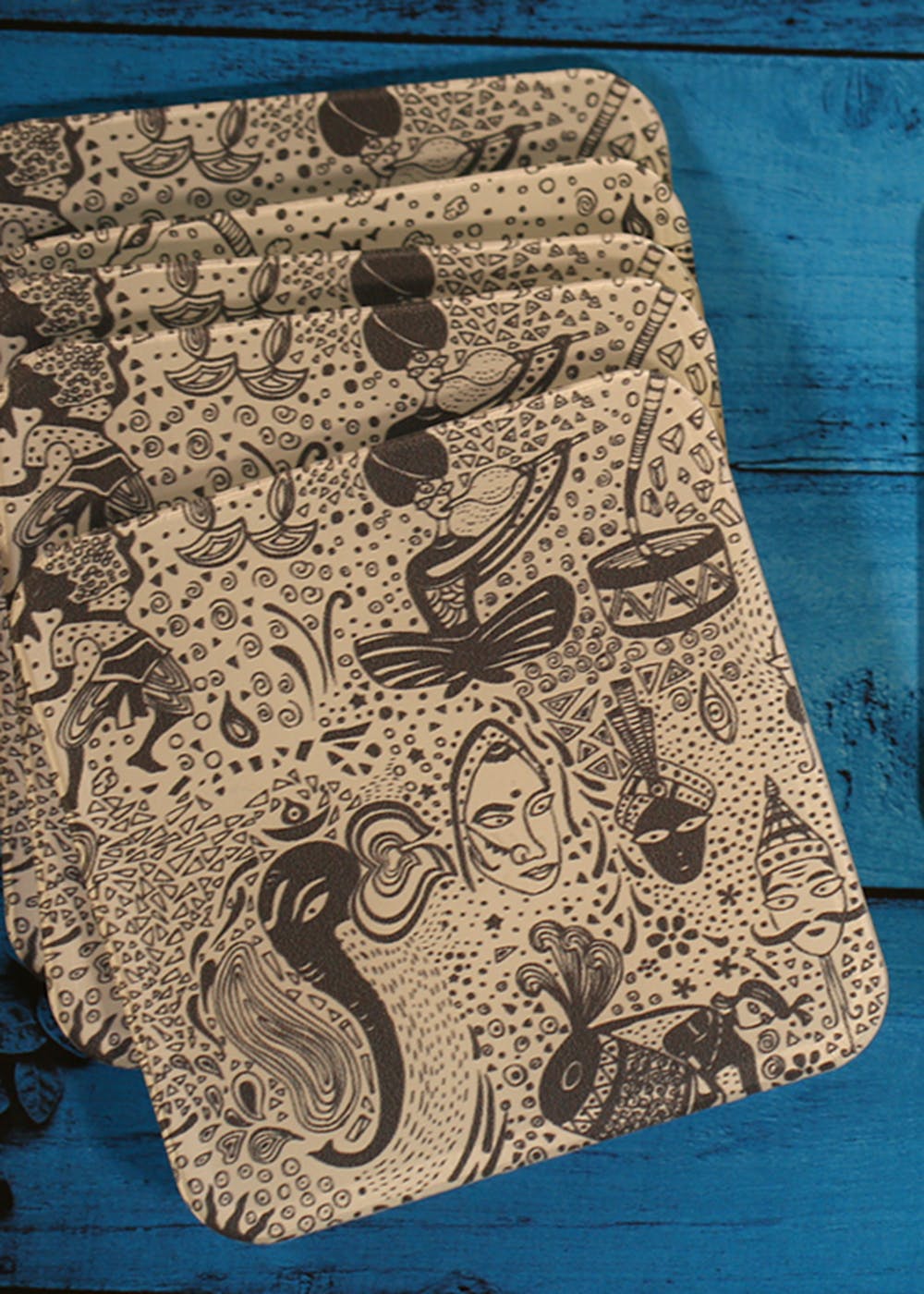 Get The Indian Art (Set of 6) at ₹ 800 | LBB Shop