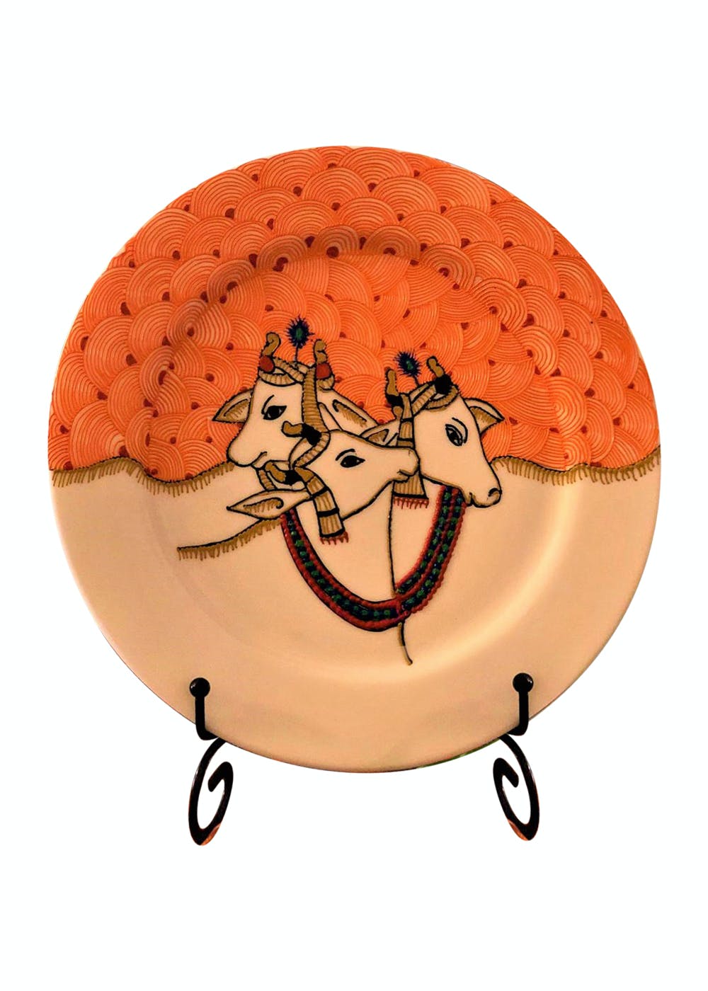 Get Pichwai Wall Plate at ₹ 1300 | LBB Shop