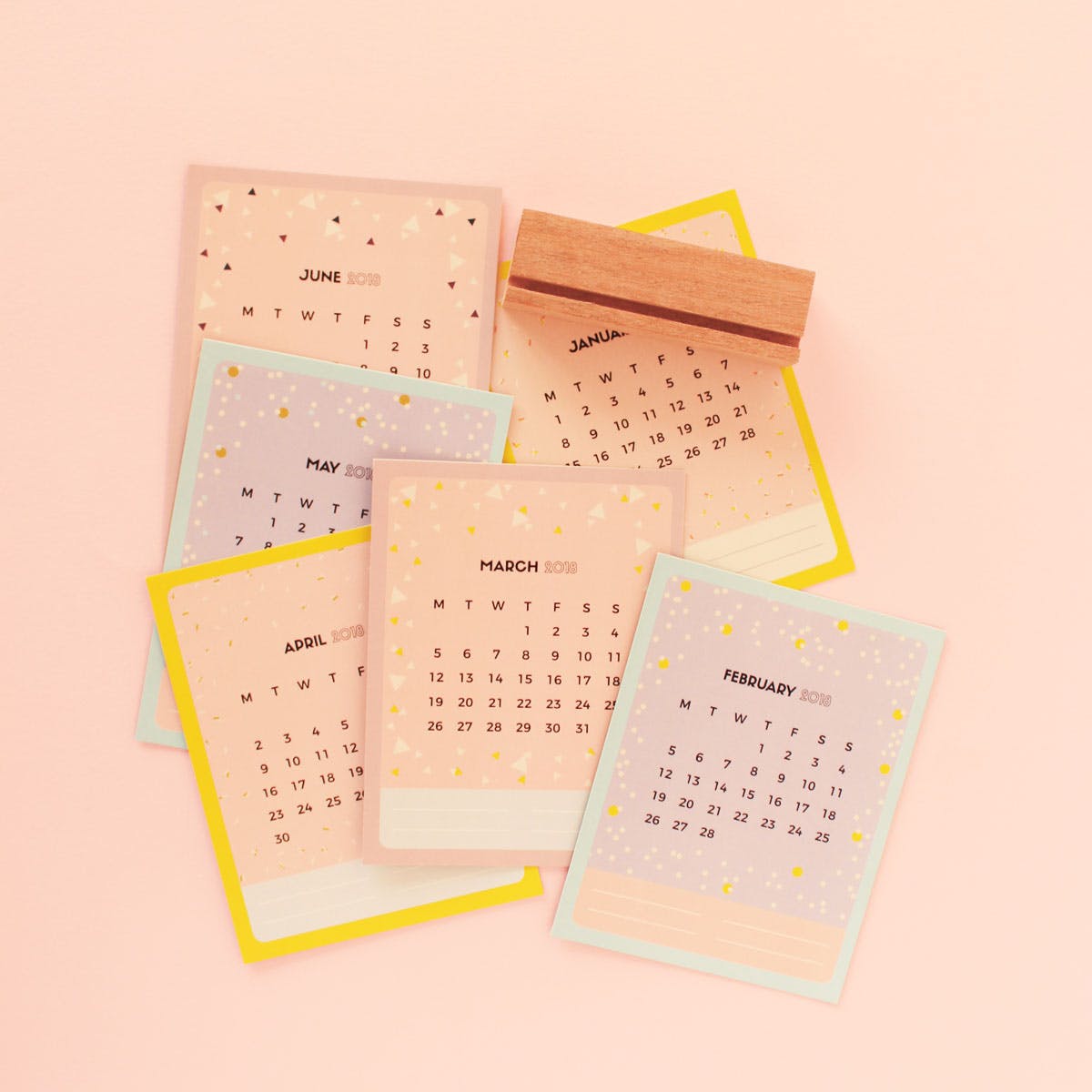 Get Confetti Mix Calendar 2018-2019 at ₹ 449 | LBB Shop