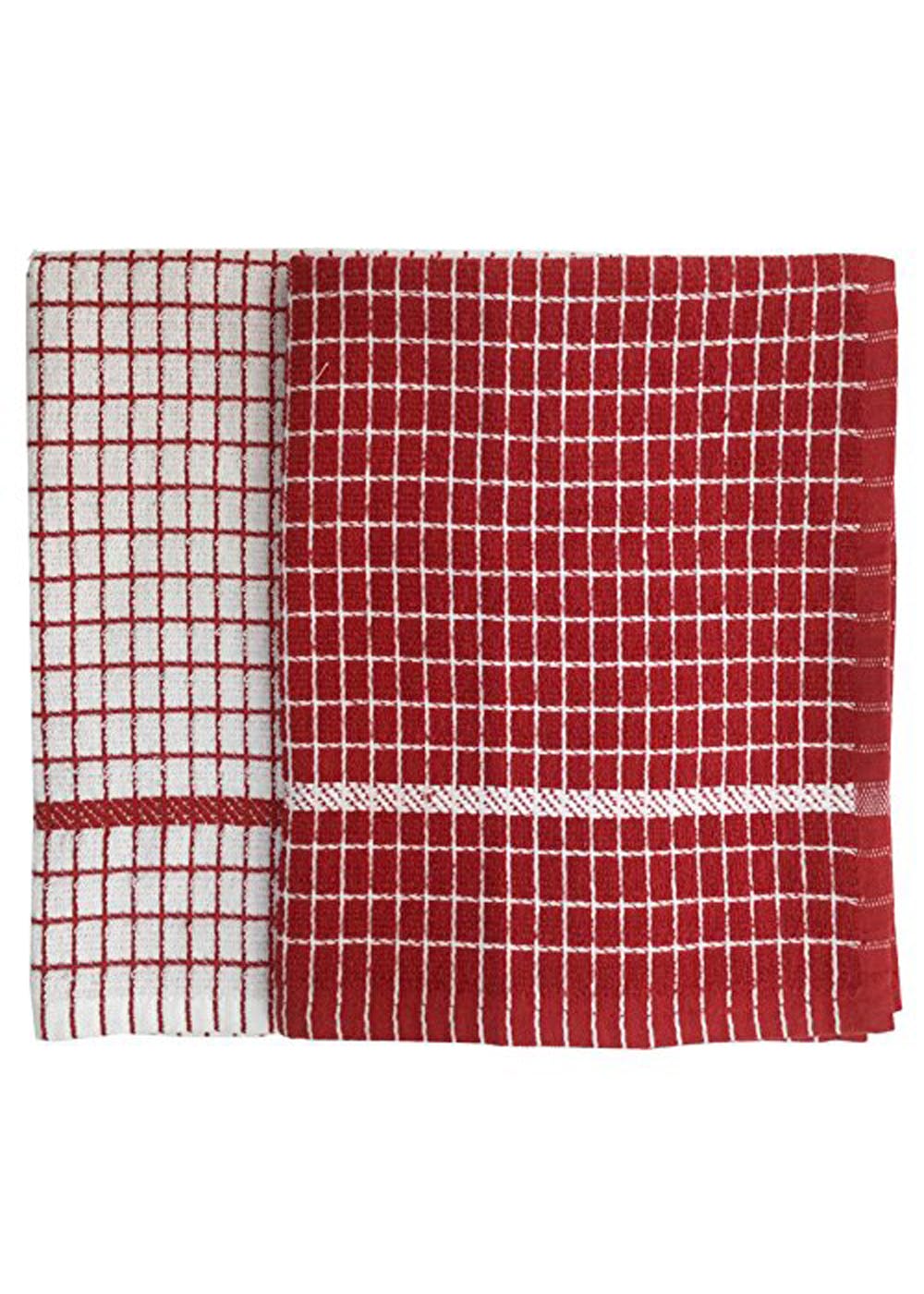 Get Red Terry Kitchen Towel - Set Of 2 at ₹ 299 | LBB Shop