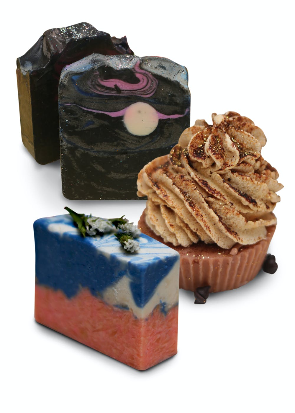 Get Combo 6 - Galaxy Soap + Confetti Soap + Cupcake Soap at ₹ 499 | LBB ...
