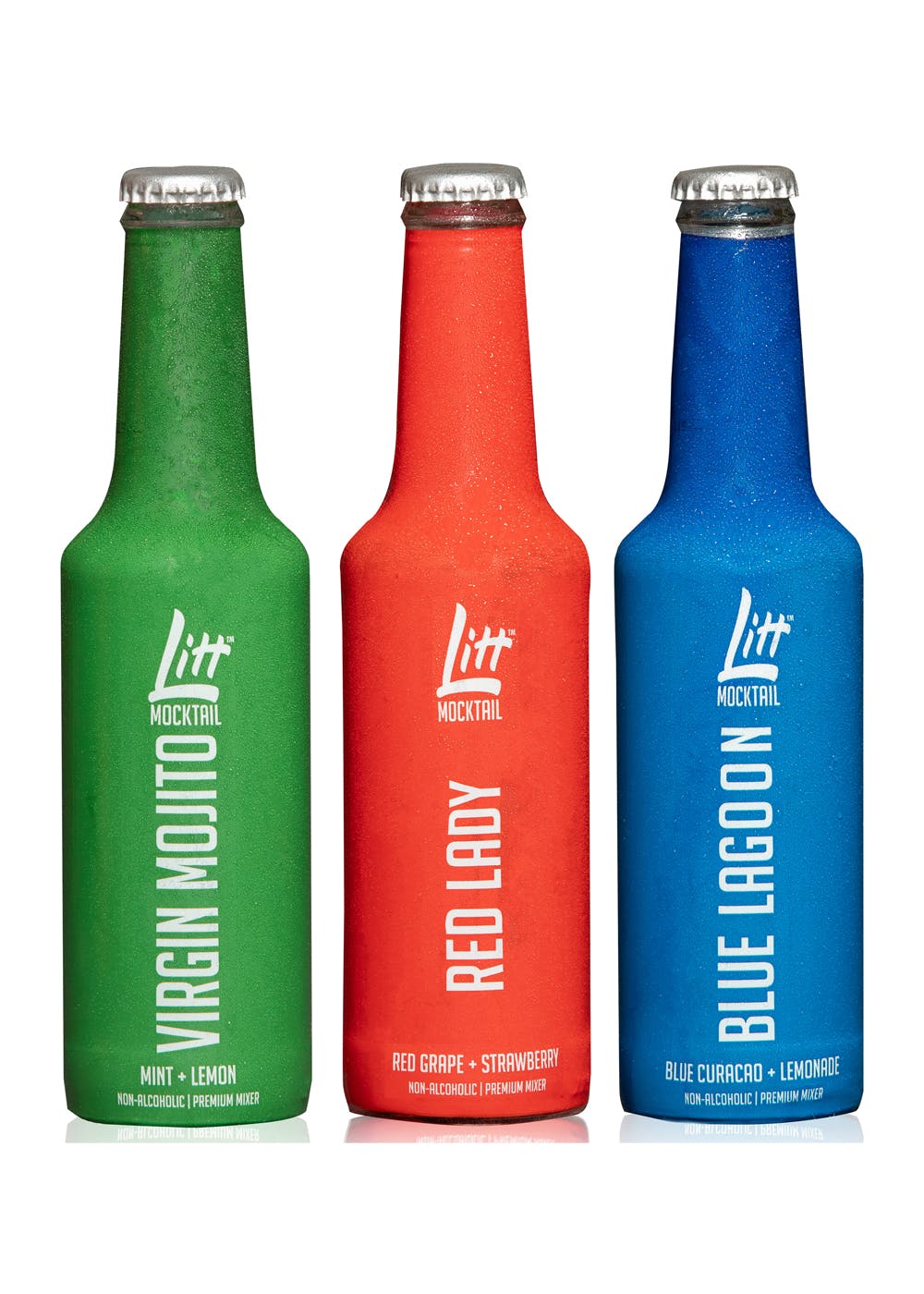 Get Blue Lagoon, Virgin Mojito & Red Lady Mocktail (3-in-1 Pack) at ...