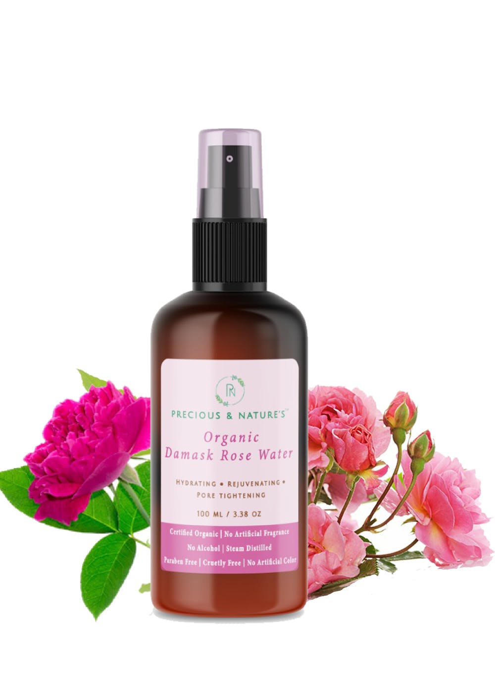 Get Certified Organic Damask Rose Water - 100 ml at ₹ 360 | LBB Shop