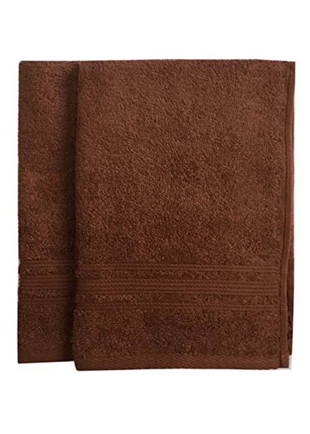 Get Brown Super Soft And Fluffy Hand Towel - Set Of 2 at ₹ 299 | LBB Shop