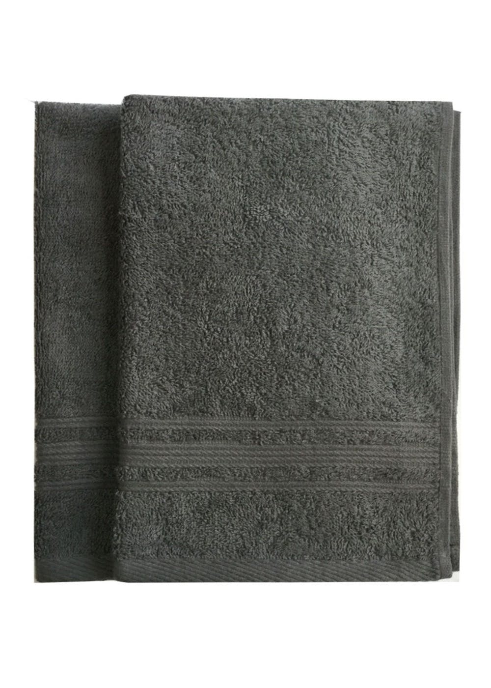 Get Grey Super Soft And Fluffy Hand Towel - Set Of 2 at ₹ 299 | LBB Shop
