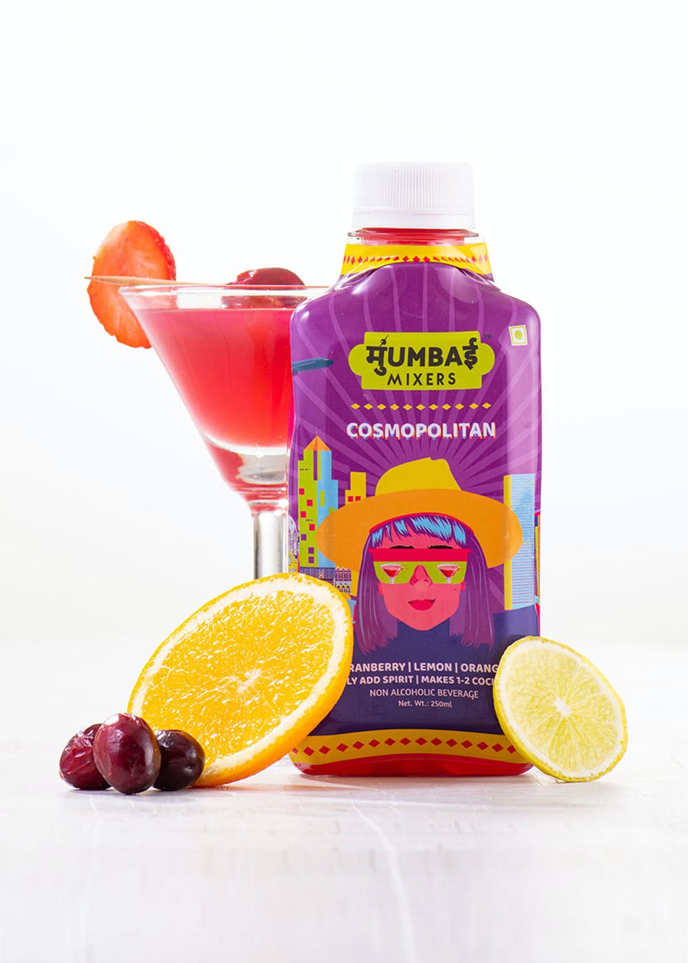 Get Cosmopolitan Cocktail Mixer 250ML (Pack of 8) at ₹ 500 | LBB Shop