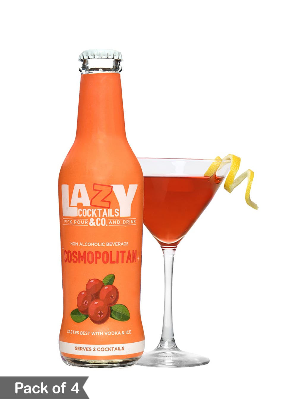 Get Cosmopolitan Cocktail Mixer- 250 ml Each at ₹ 396 | LBB Shop