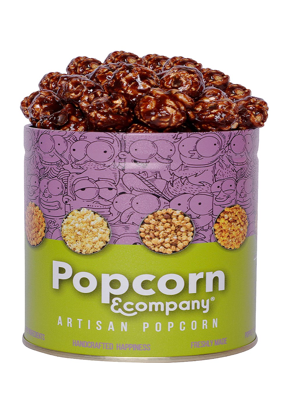 Get Choco Caramel Popcorn 600 GM (Large Tin) at ₹ 700 | LBB Shop