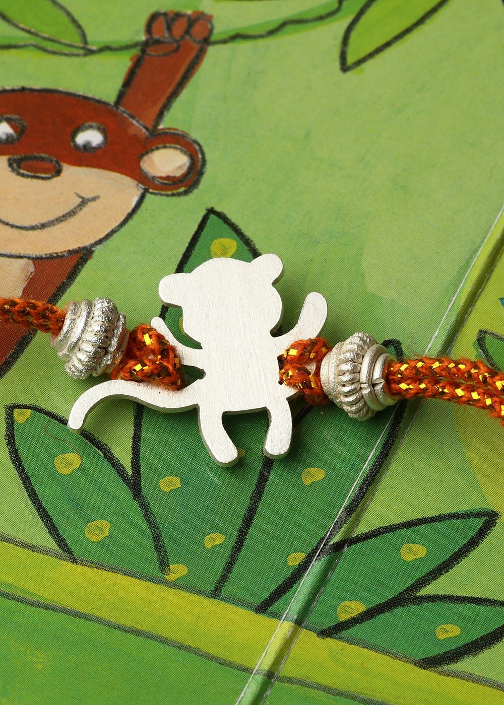 Get Silver Plated Monkey Rakhi at ₹ 360 | LBB Shop