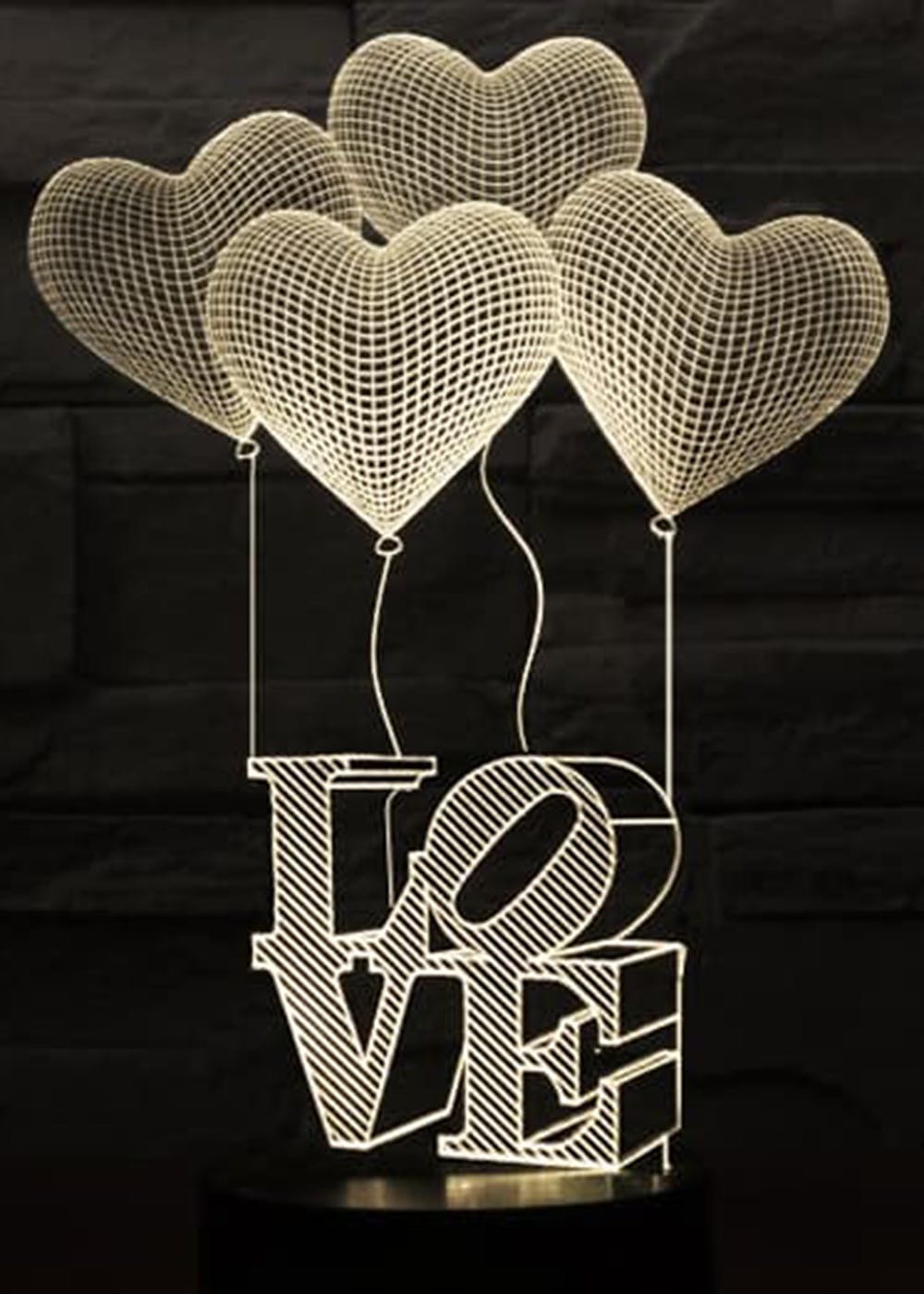 Get 3D LED Love Heart Lamp at ₹ 999 | LBB Shop