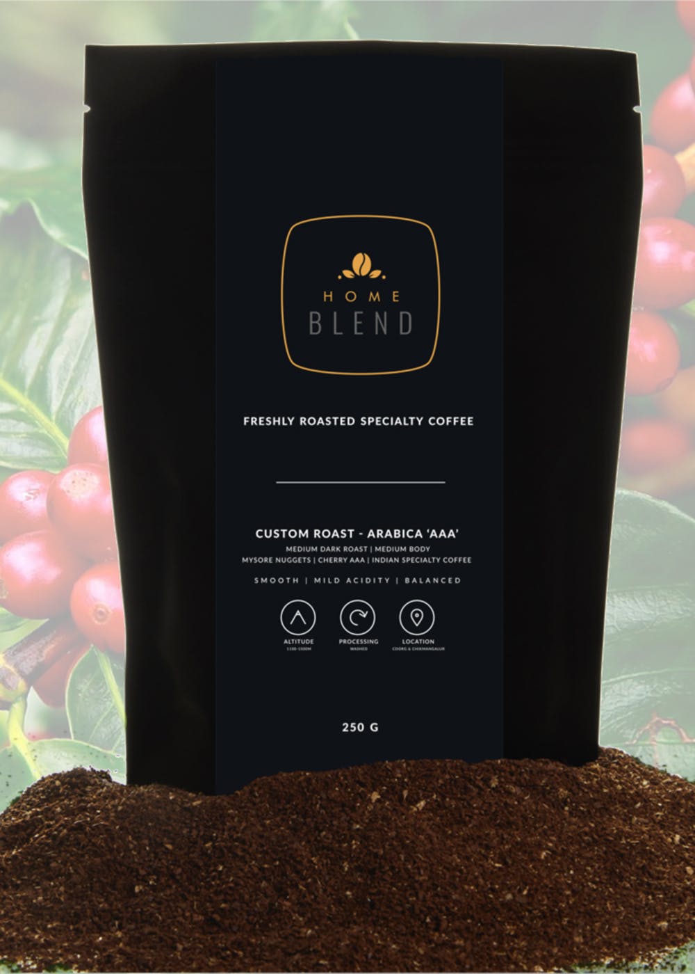 Get Custom Roast Arabica 'AAA' Ground Coffee (250 g) at ₹ 400 | LBB Shop