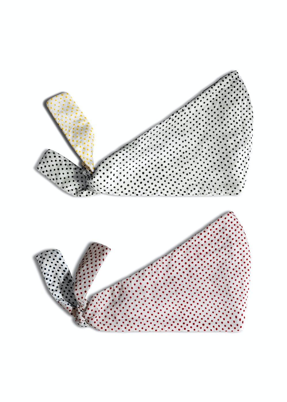 Get Dainty Polka Dots Reversible Knot Mask - Set of 2 at ₹ 625 | LBB Shop