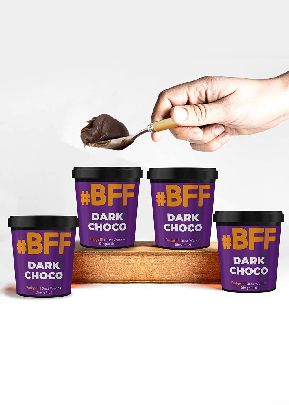 Get Classic Dark Chocolate Fudge - Pack of 4 (100g Each) at ₹ 520 | LBB ...