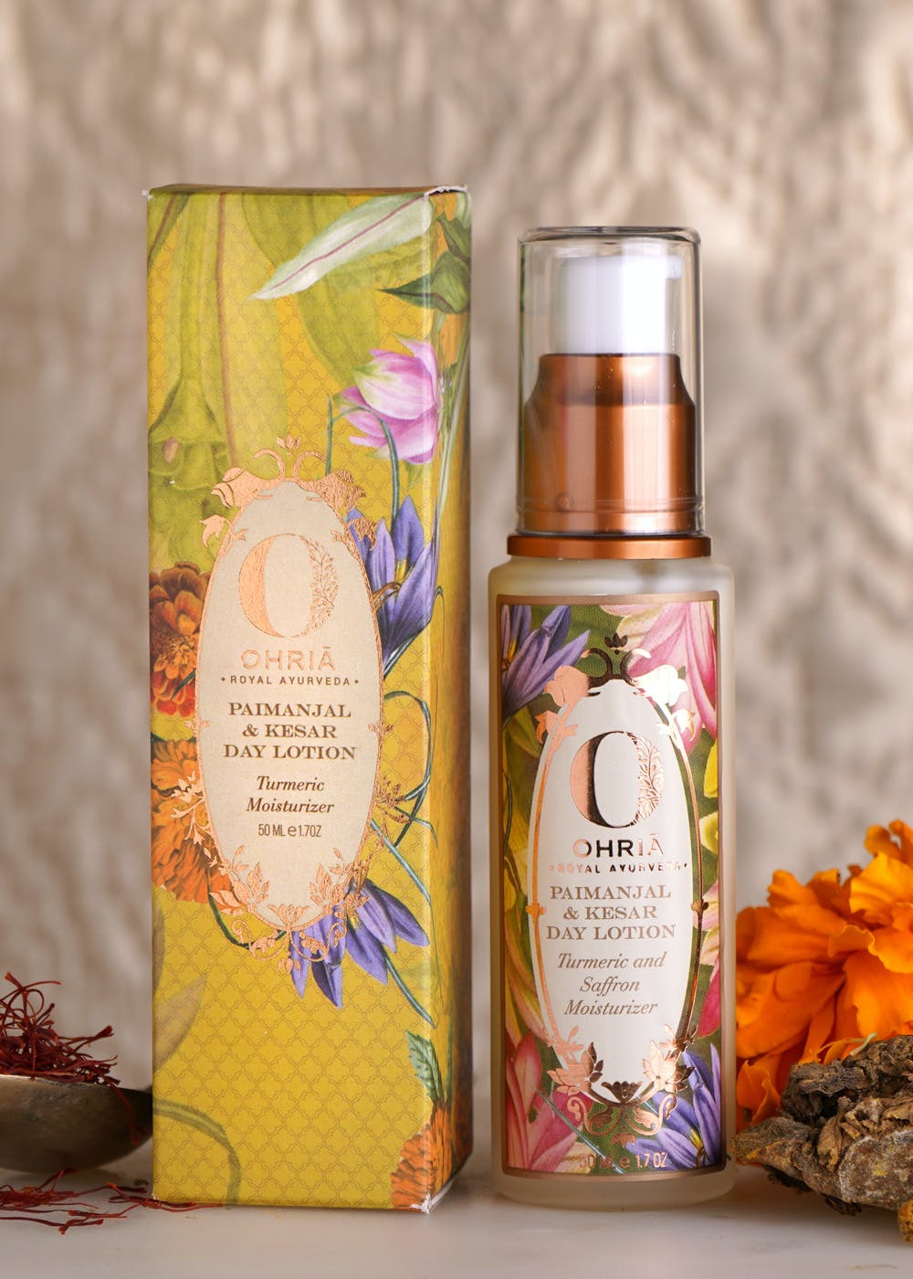 Get Turmeric & Saffron Moisturizer (Paimanjal & Kesar Day Lotion ) at ...