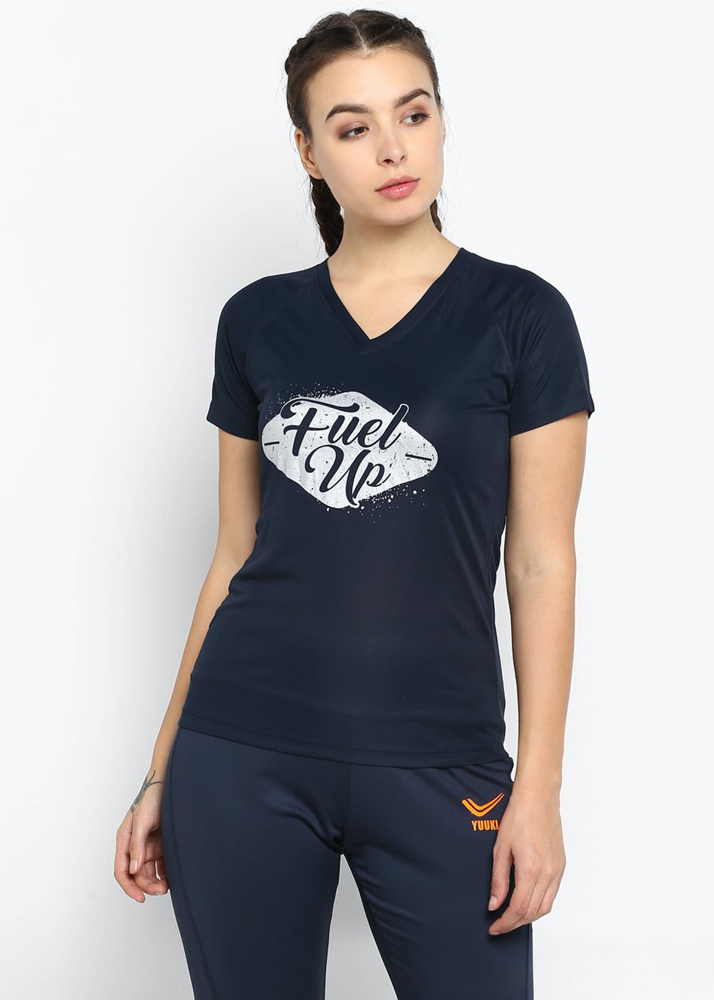 Get "Fuel Up" Graphic Solid T-Shirt at ₹ 499 | LBB Shop