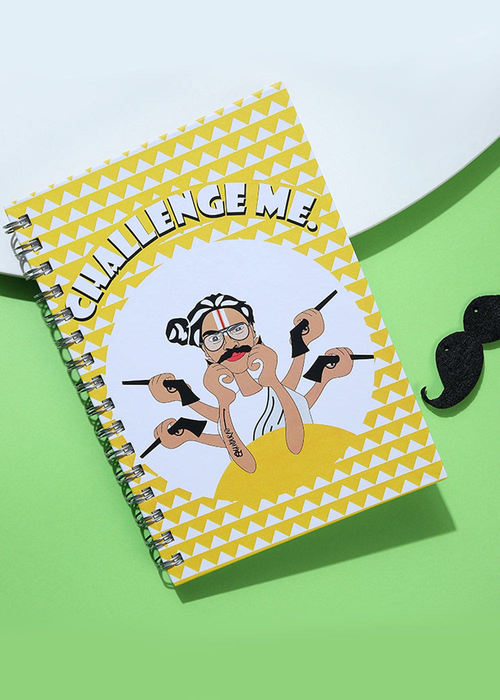 Get "Challenge Me" Spiral Bound Notebook at ₹ 399 | LBB Shop
