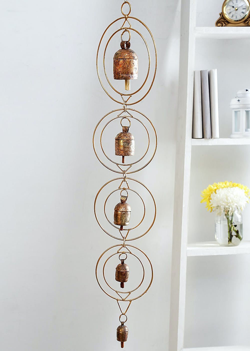 Get Rings And Copper Bells Windchime at ₹ 1199 | LBB Shop