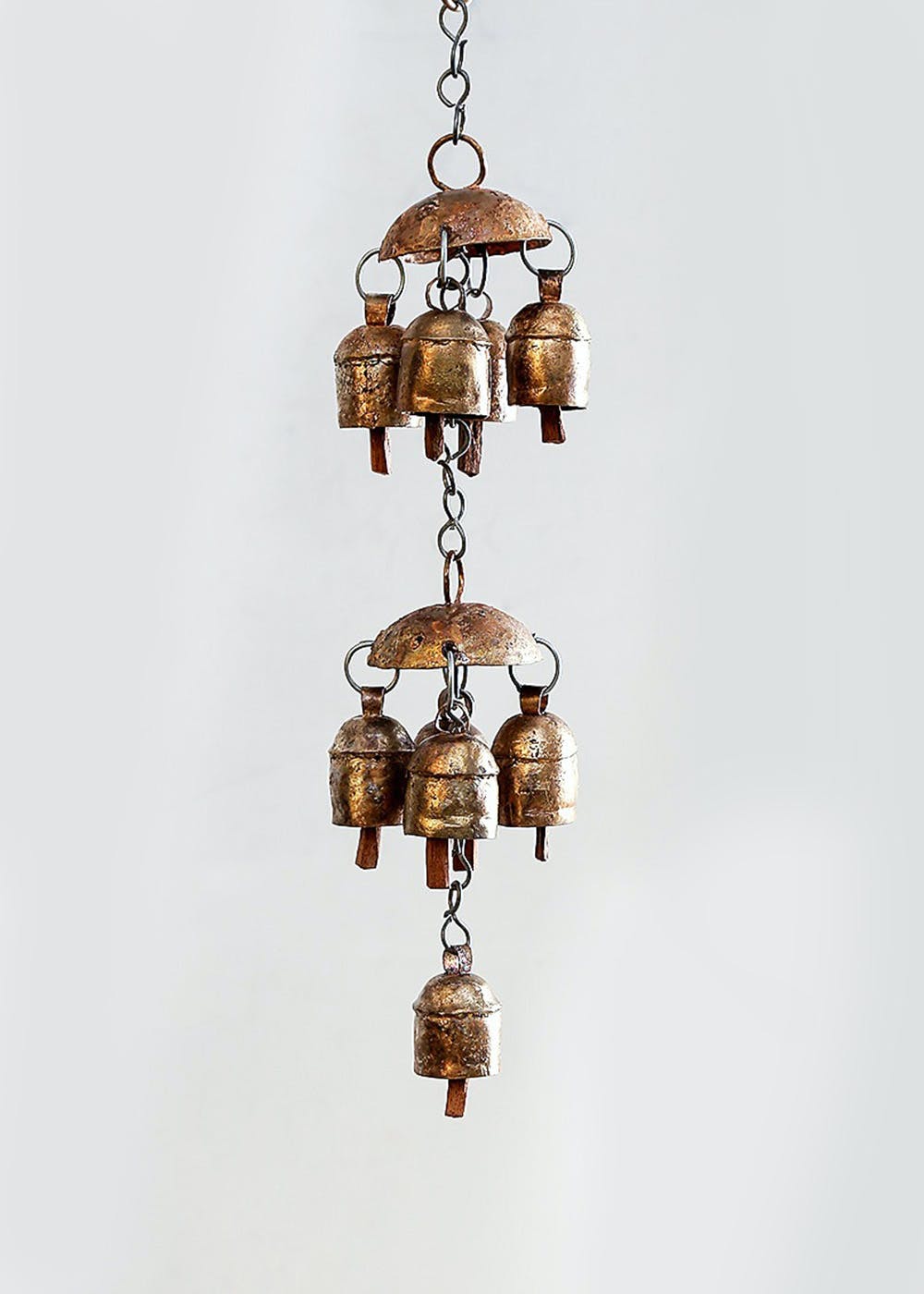Get Triple Layer Copper Bells Windchime at ₹ 1099 | LBB Shop