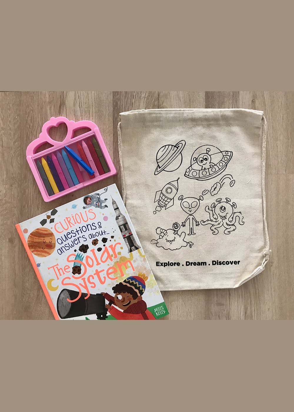 Get Do It Yourself Colouring Back Pack - Little Space Explorer at ₹ 500 ...