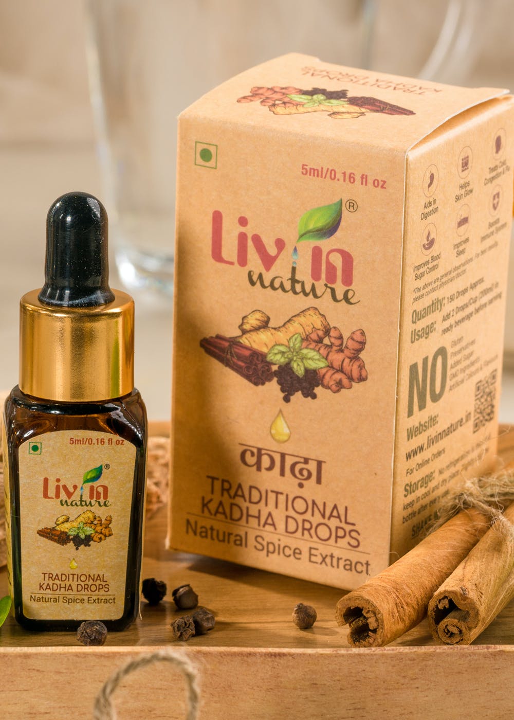 Get Traditional Kadha Drops (5ml) at ₹ 195 | LBB Shop