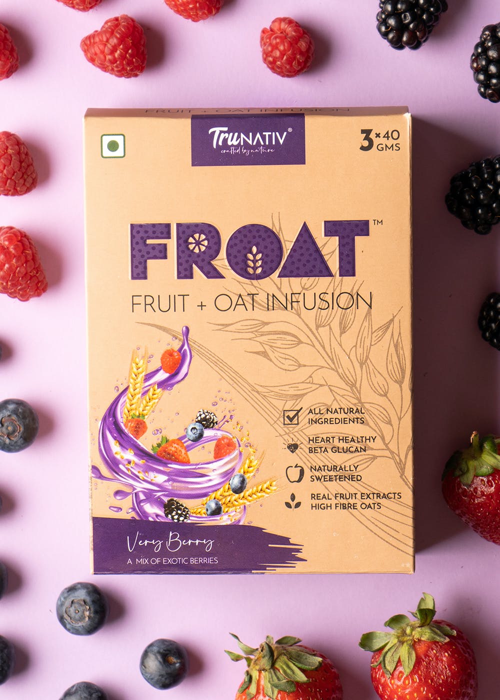 Get Very Berry Fruit & Oat Drink Mix- 120gm at ₹ 299 | LBB Shop