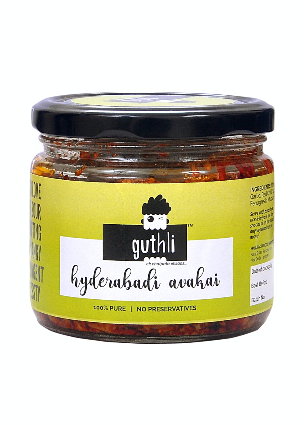 Get Hyderabadi Avakai(Mango) Pickle With South Indian Flavours - 310 ...