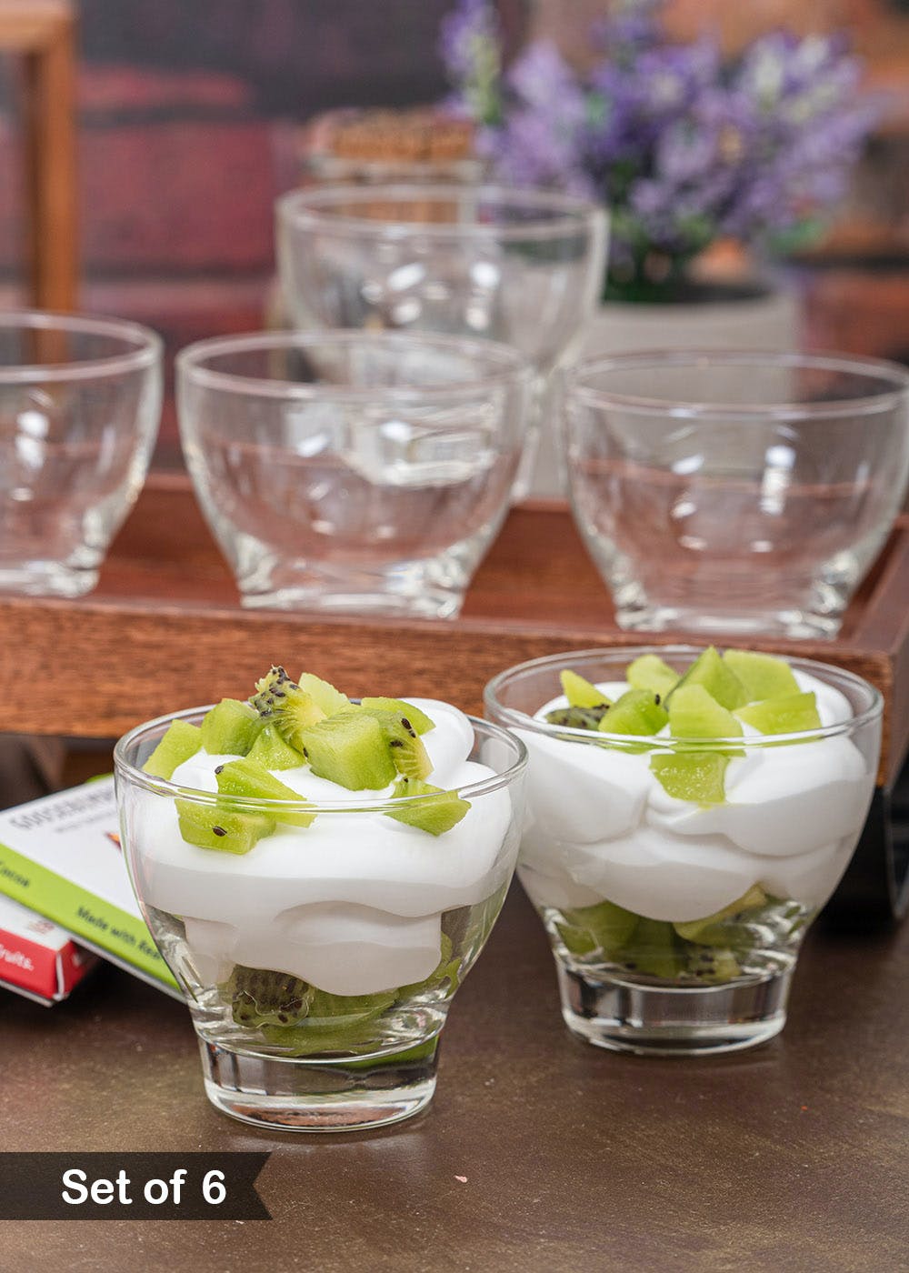 Get Lotus Shot Glass (Set Of 6) - 180ml Each at ₹ 916 | LBB Shop