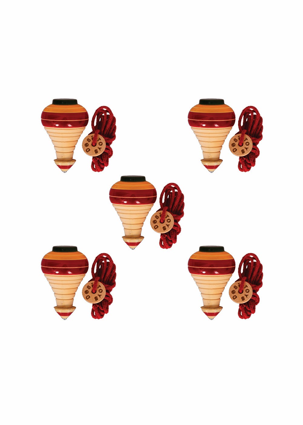 Get Spinning Tops - Pack of 5 at ₹ 999 | LBB Shop