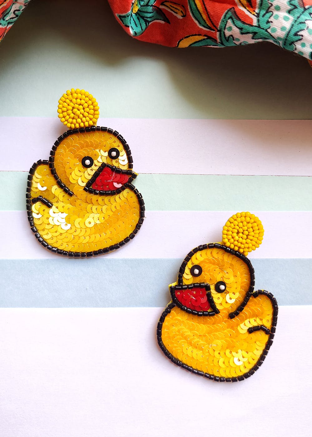 Get Duck Out Drop Earrings at ₹ 550 | LBB Shop