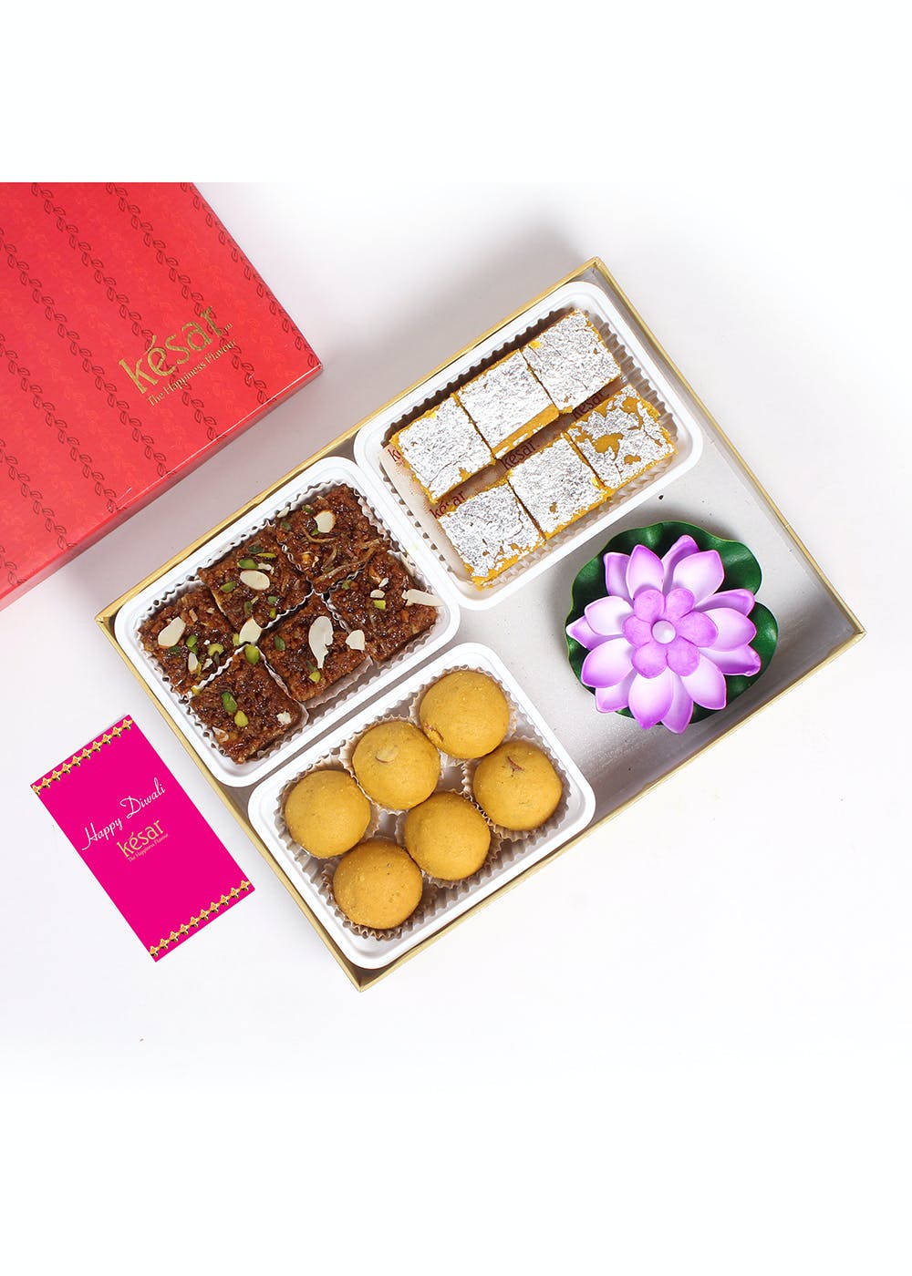 Get Assorted Sweets Gifting Pack - 600Gm at ₹ 599 | LBB Shop