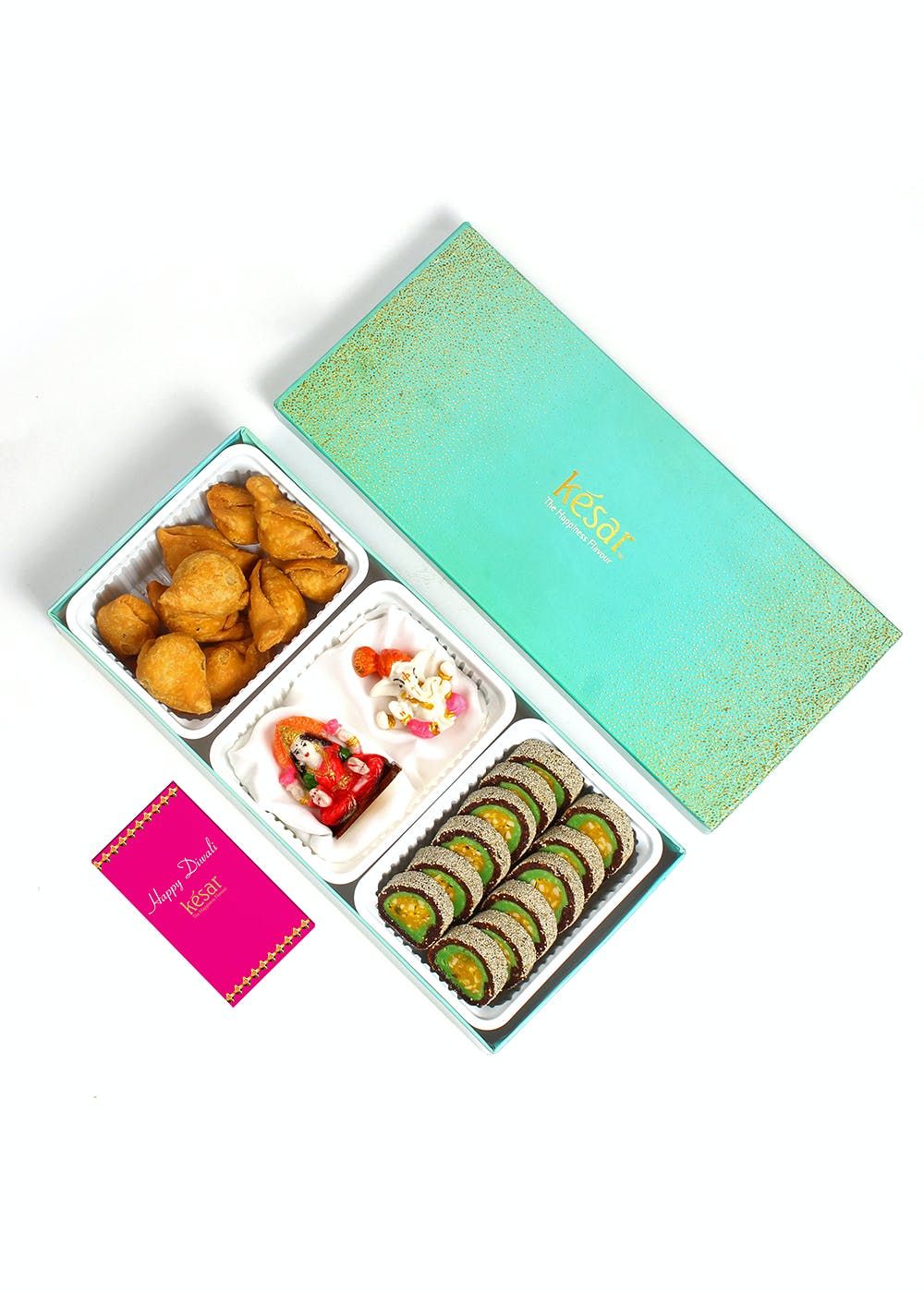 Get Anjeer Roll With Mini Samosa Gift Pack - 400Gm at ₹ 599 | LBB Shop